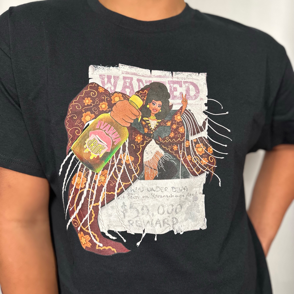 Wanted Poster Shirt | Ivanna Drink